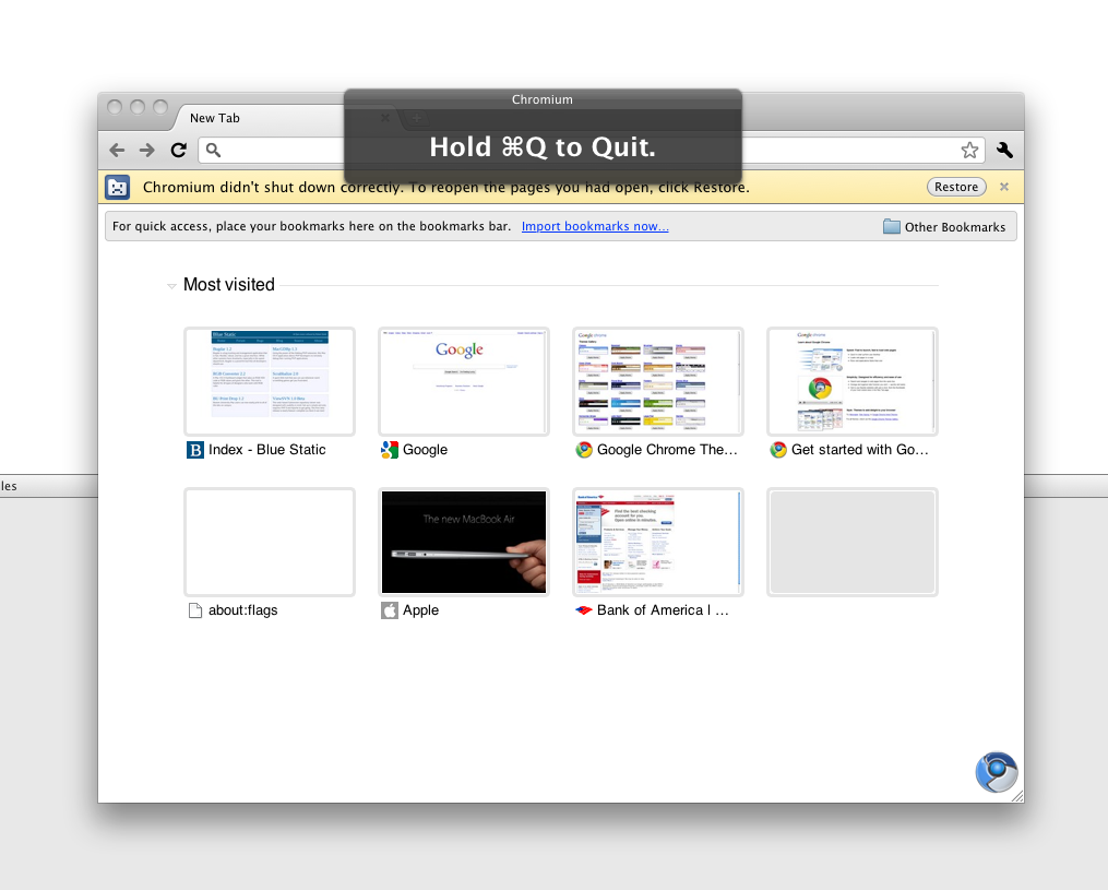 Confirm to Quit Experiment - The Chromium Projects